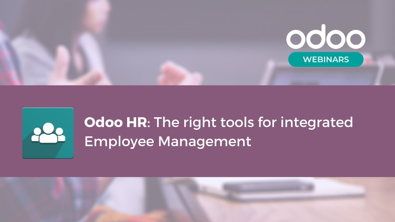 HR (Human Resources) management software with Odoo ERP